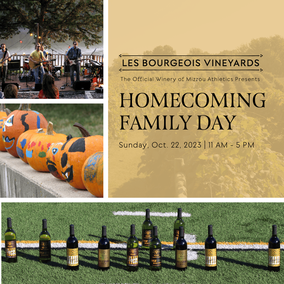 Homecoming Family Day at the A-Frame! | Les Bourgeois Vineyards